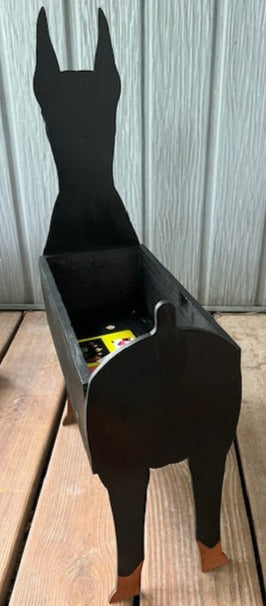 Doberman Dog Planter Box, Gifts for Dog Lovers, Pet gifts