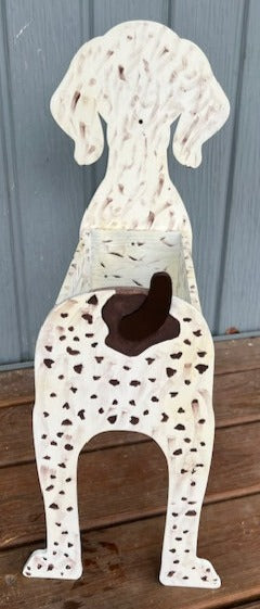 German Shorthaired Pointer Dog Planter Box, Gifts for Dog Lovers, Dog Decor
