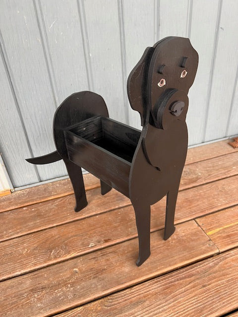 Labrador Planter Box, Gifts for Dog Lovers, Dog Decor