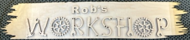 Workshop Sign | Garage Sign